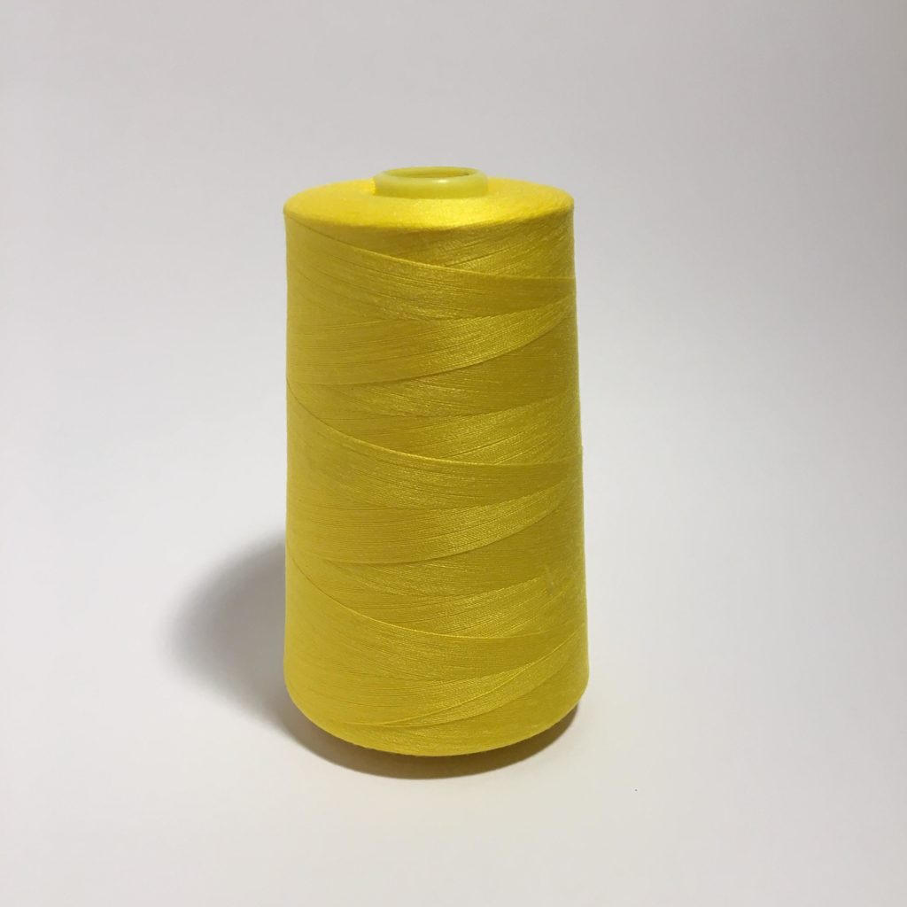 Overlocker Thread 5000yards – Bright Yellow | 1st For Fabric