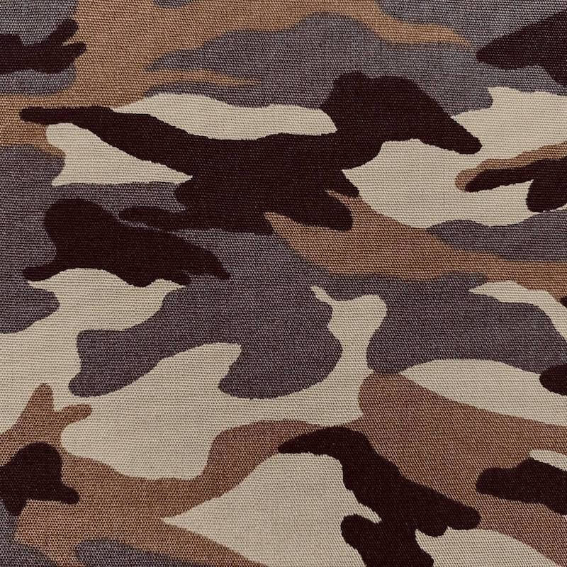 Rose & Hubble 100% Cotton Poplin – Camouflage Print – Brown | 1st For ...