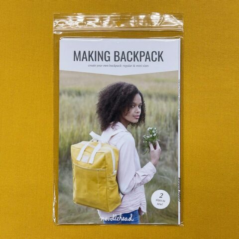 Noodlehead Making Backpack Sewing Pattern | 1st For Fabric