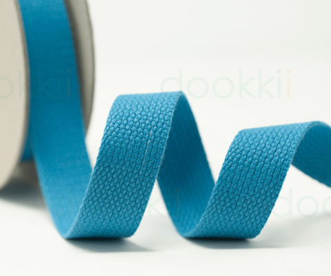25mm Plain Webbing – Turquoise | 1st For Fabric