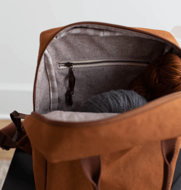 Noodlehead Making Backpack Sewing Pattern | 1st For Fabric