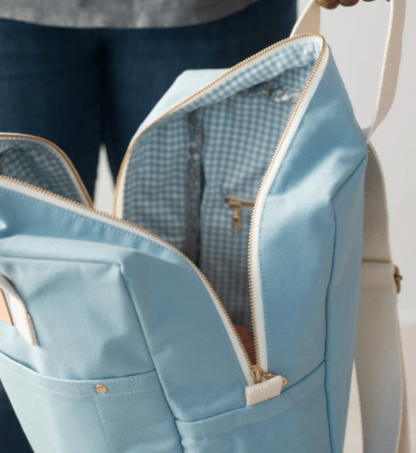 Noodlehead Making Backpack Sewing Pattern | 1st For Fabric