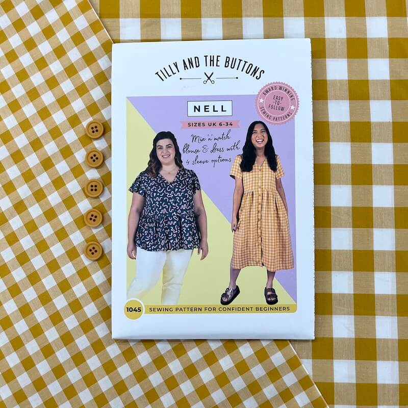 Tilly and the Buttons Nell Blouse and Dress Sewing Pattern | 1st For ...