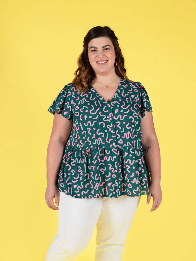 Tilly and the Buttons Nell Blouse and Dress Sewing Pattern | 1st For ...