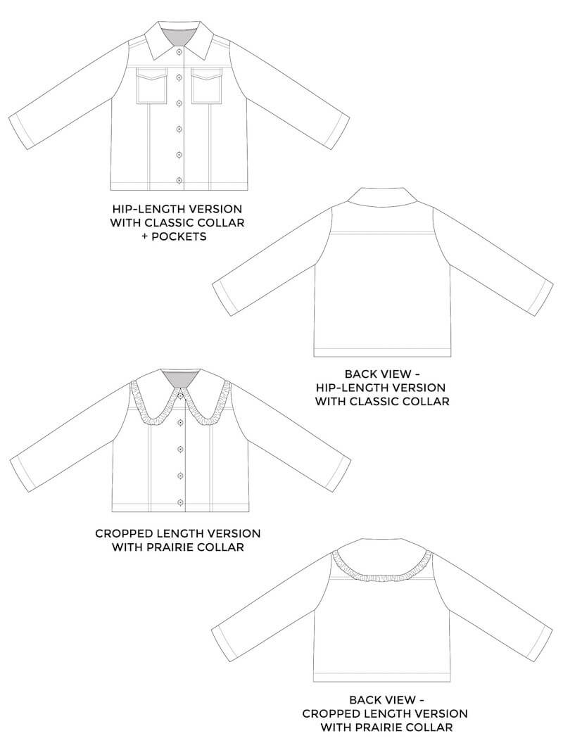 Tilly and the Buttons Sonny Jacket Sewing Pattern | 1st For Fabric