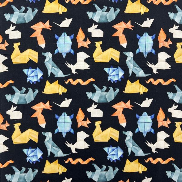 100% Cotton – Animal Origami | 1st For Fabric