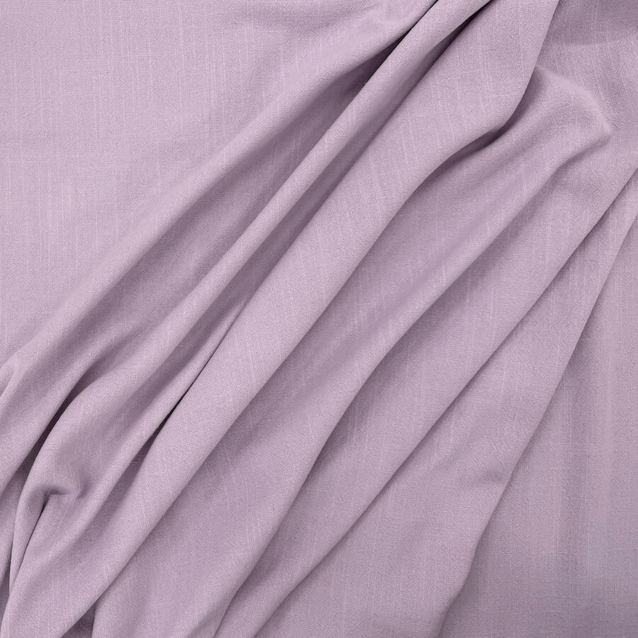Lightweight Textured Linen Viscose – Lilac | 1st For Fabric