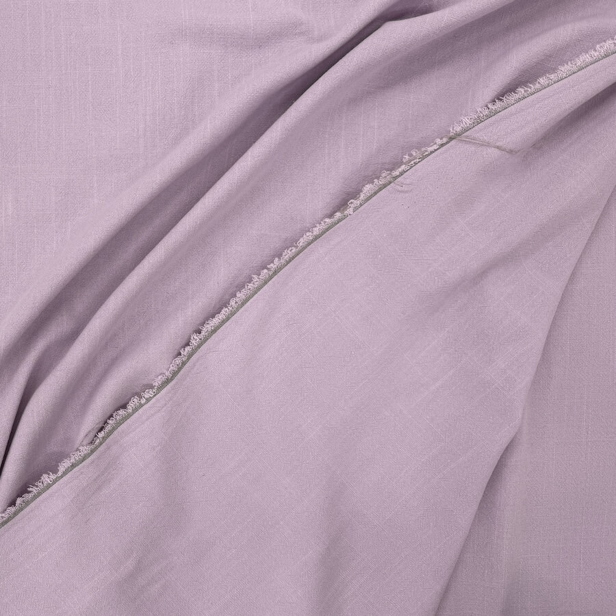 Lightweight Textured Linen Viscose – Lilac | 1st For Fabric