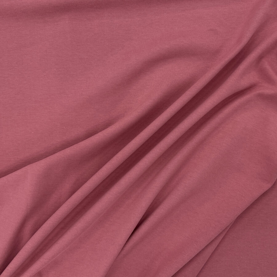 100% Cotton Interlock Jersey – Rose | 1st For Fabrics