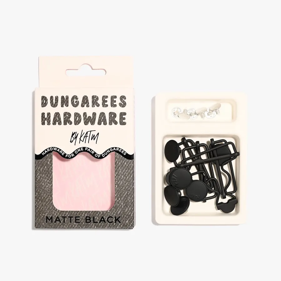 Kylie and the Machine Dungarees Hardware Kit – Matte Black | 1st For ...